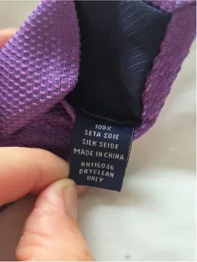 Charles Tyrwhitt | Accessories | Charles Tyrwhitt Purple 0 Silk Tie ...